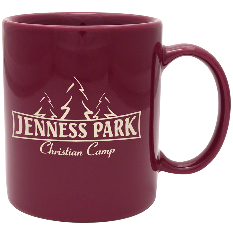CERAMIC HAMPTON MUG, 11 OZ - Logo Products for Camps