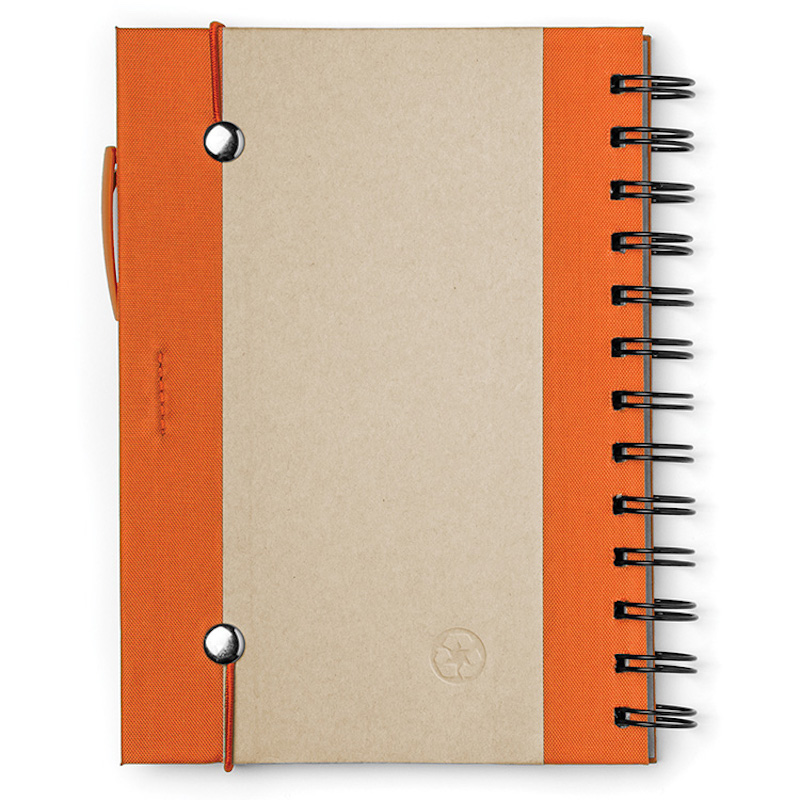 RECTANGULAR RECYCLED JOURNAL NOTEBOOK - Logo Products for Camps